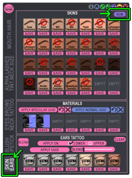 Activar Bake on Mesh en cuerpo y/o cabeza Mesh | Ayuda Virtual